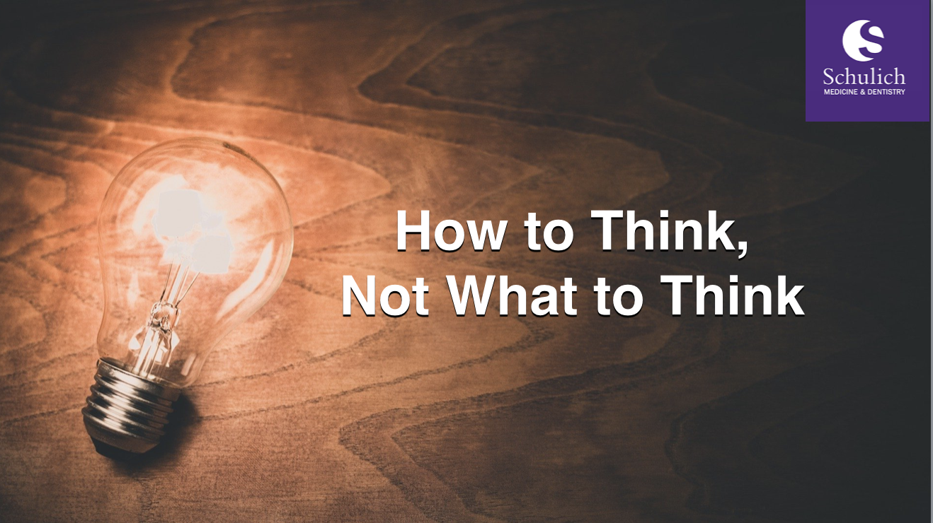 SGEM Xtra: How to Think, Not What to Think | The Skeptics Guide to ...